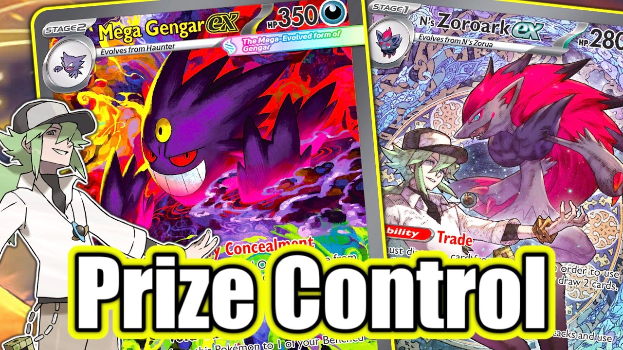 This Mega Gengar ex + N's Zoroark combo Completely BREAKS the Prize Race!