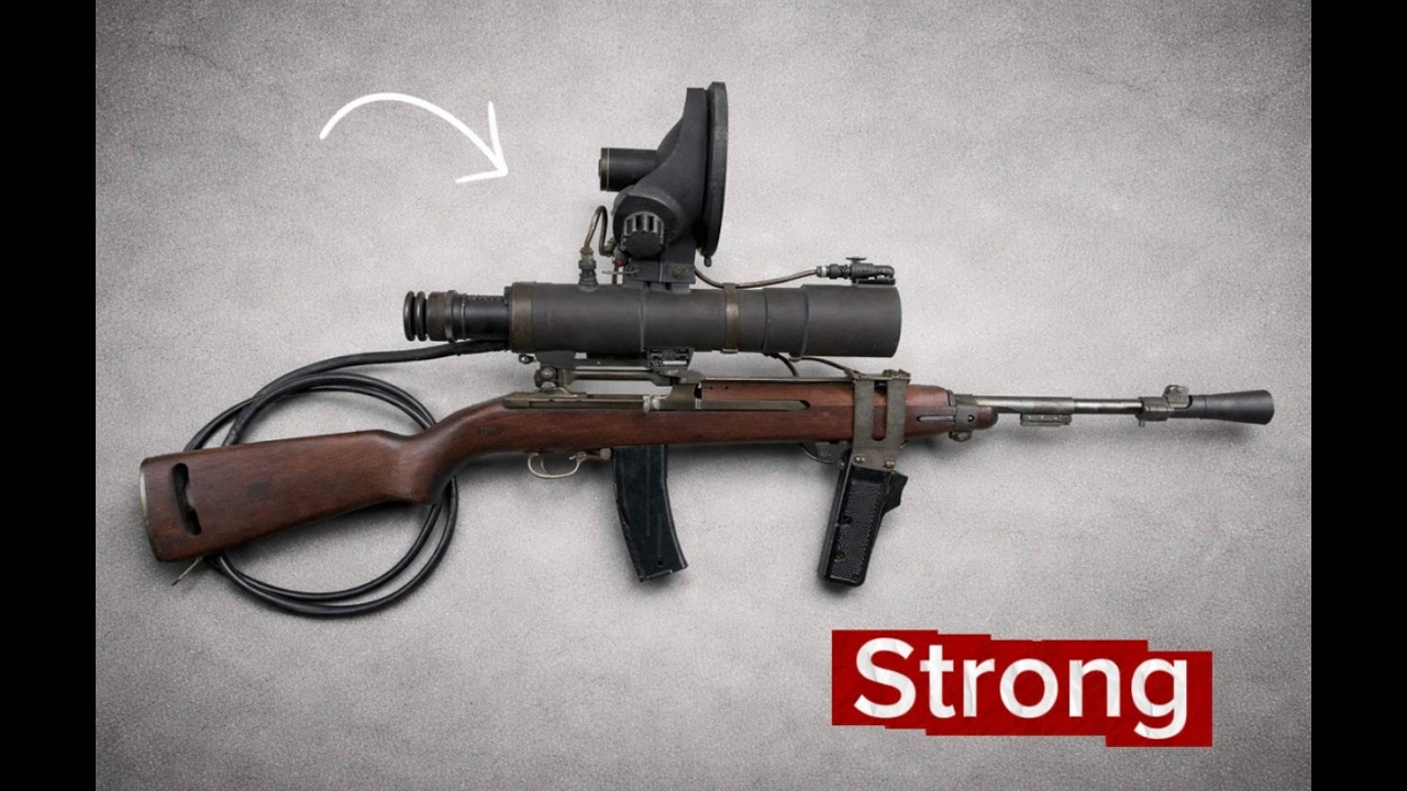“The First Night Vision Sniper Rifle of World War II!”