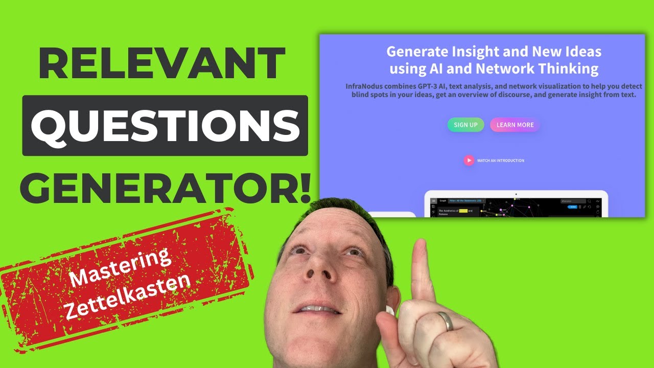 A Powerful Questions Generator for Research, Ideation, and Note Taking