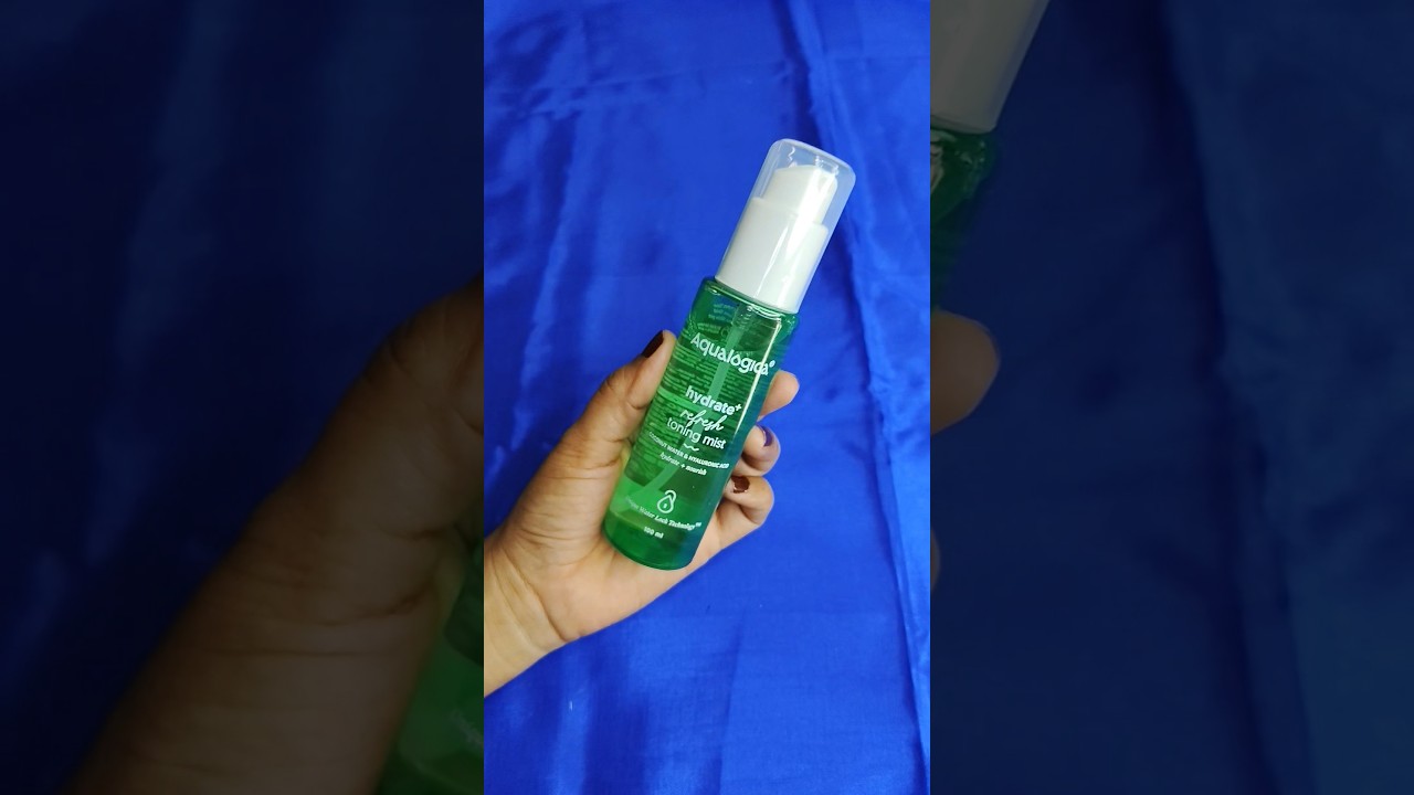Aqulogica Hydrate + Refresh toning Mist #facemist #toner