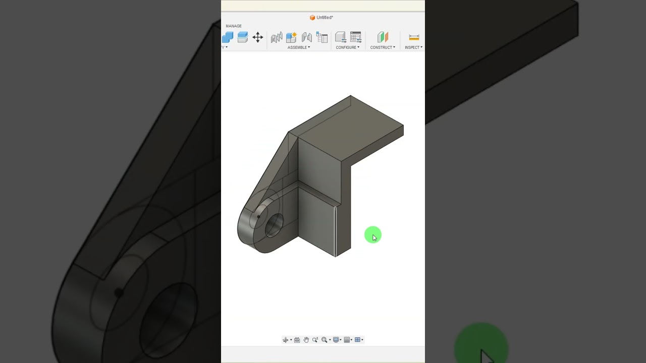 Fusion360 Part Modeling Tutorial-98. #design #3dmodeling #modelingtutorial #engineering#fusion360
