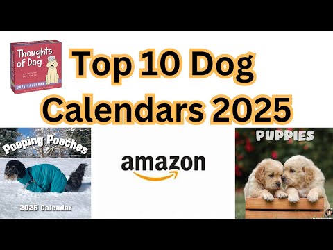 Top 10 Dog Calendars 2025 on Amazon