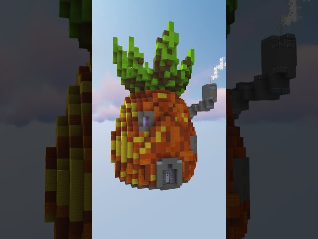 Spongebob's House -- The Pineapple Under the Sea Minecraft Map