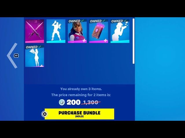 Fortnite players can get an entire skin bundle for 200 V-bucks, here's how