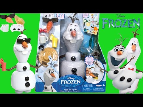 Disney Frozen Switch ’em up Olaf Fun Disney Frozen Toy! Unboxing Play ...