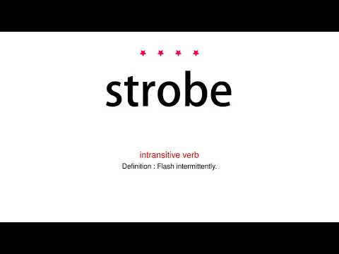 How to pronounce strobe - Vocab Today