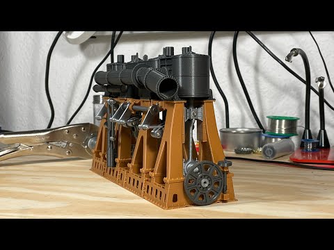 🚢 Titanic's Engine・ STL File for 3D printing・Cults