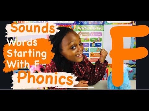 Learn Letter F | Sounds | Words | Phonics | Desndes Ep 7