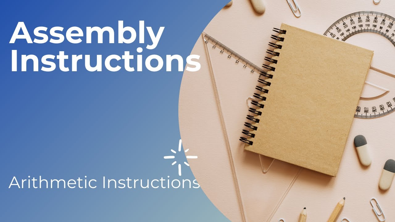 Arithmetic Instructions in 8086 Assembly