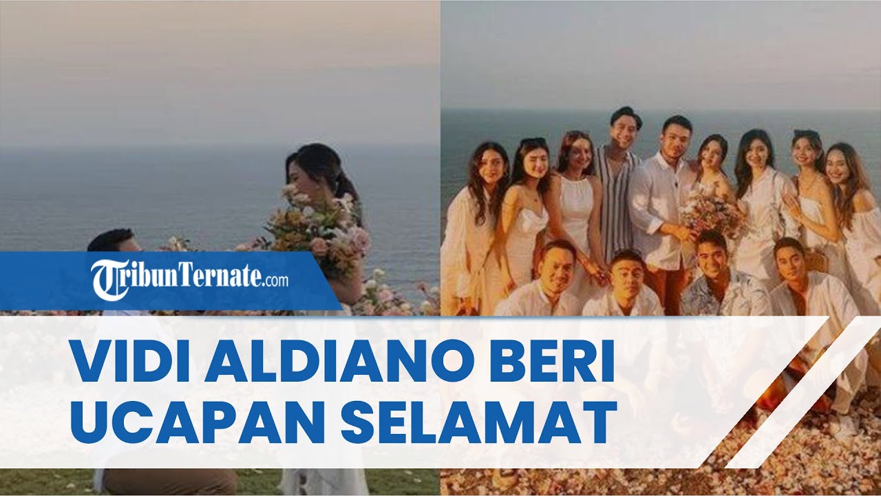 Vidi Aldiano Beri Selamat untuk Jessica Mila yang Dilamar sang Kekasih Yakup Hasibuan - Tribun Video