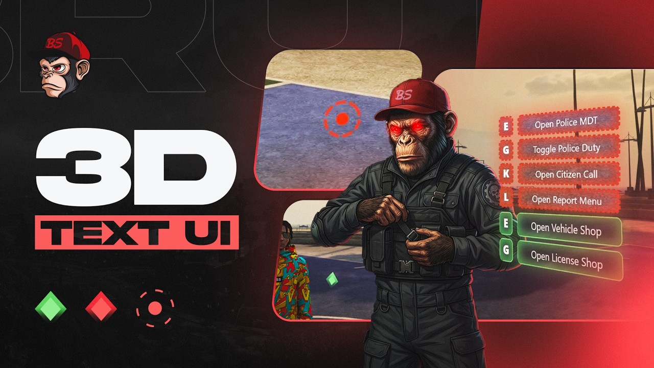 3DText UI [Standalone] | Brutal Scripts