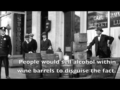 Prohibition 1920s - 1930s