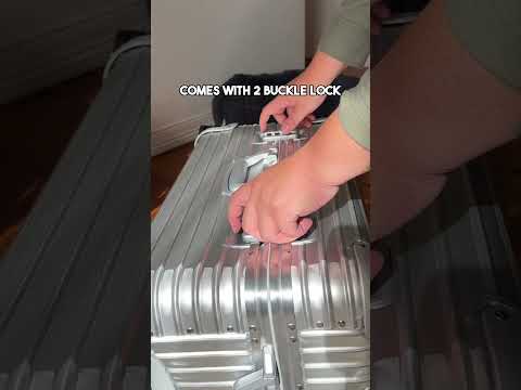 Unboxing my dream suitcase! Rimowa Classic Trunk Aluminum Case! 😍😍😍 #rimowa #unboxing