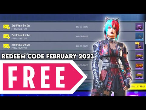 CODM REDEEM CODE FEBRUARY 2023 SEASON 1 COD MOBILE S1 FREE CRATES & CHARACTER CALL OF DUTY MOBILE