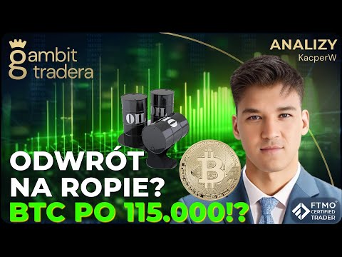 BITCOIN PO $115.000!? | SPADKI NA ROPIE - CO DALEJ?