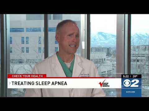 Check Your Health Sleep treatment looks to end snoring and insomnia due to sleep apnea