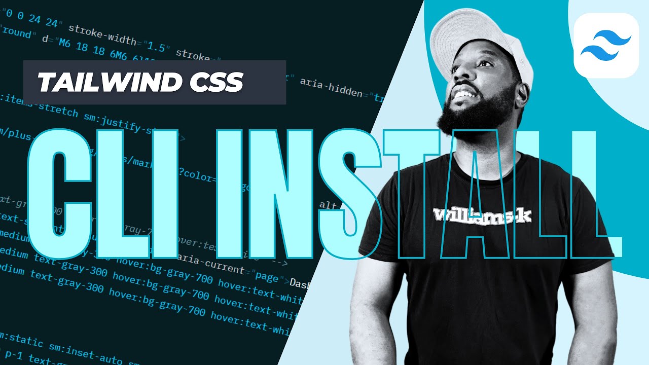 Install tailwind css from scratch using the CLI