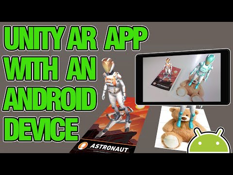 Pushing your Unity Augmented Reality App to an Android Device