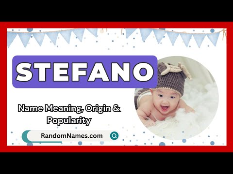Stefano - Baby Boy Name Meaning, Origin & Popularity - RandomNames.com