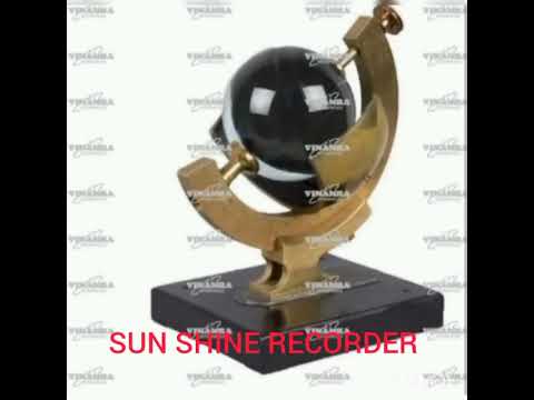 Sunshine Recorders - Sunshine Recorder Unit Latest Price, Manufacturers ...