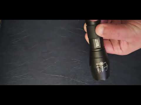 Atomic Beam/flash light Life Hack, works with all similar style flash lights using 3 AAA batteries.