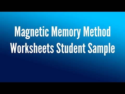 Method of Loci Memory Palace Magnetic Memory Method Worksheets Student Example