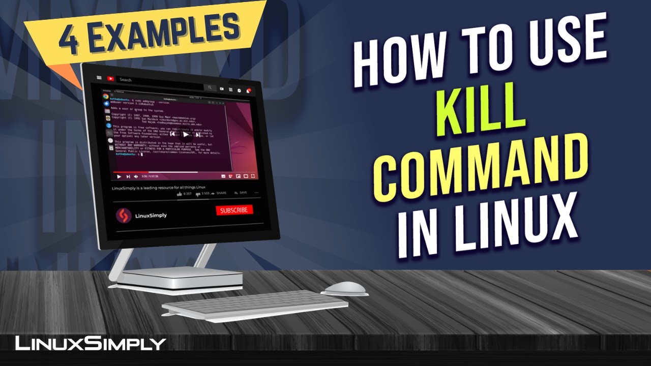 How to Use “kill” Command in Linux [4 Practical Examples] | LinuxSimply