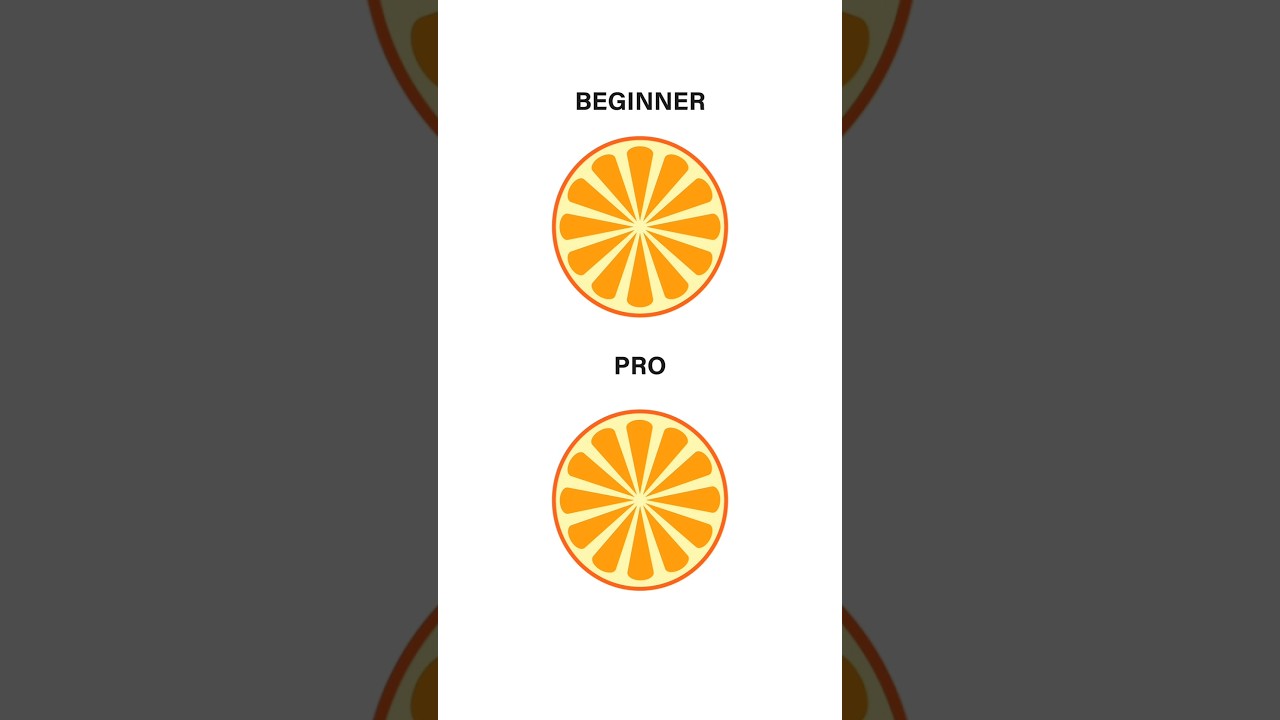 Adobe Illustrator 2025 - Tips for creating orange vectors using the Repeat tool #adobe #illustrator