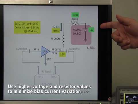 How to evaluate Low Noise Amplifier -1 : voltage bias method - B2960 - BEMT#5