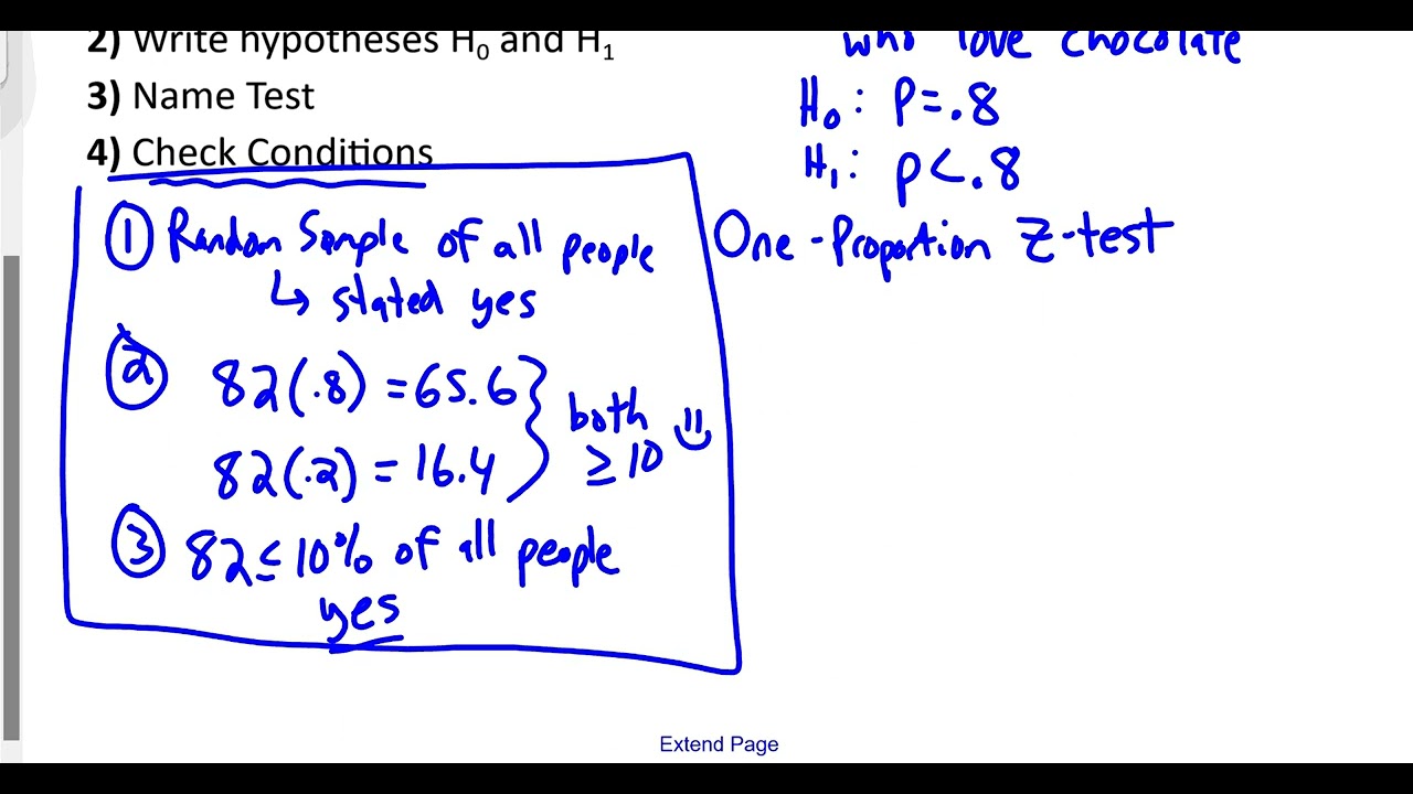 9-2A One Proportion Z Tests