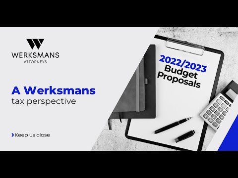 Budget Speech 2022: A tax perspective from Head of Tax Practice, Ernest Mazansky