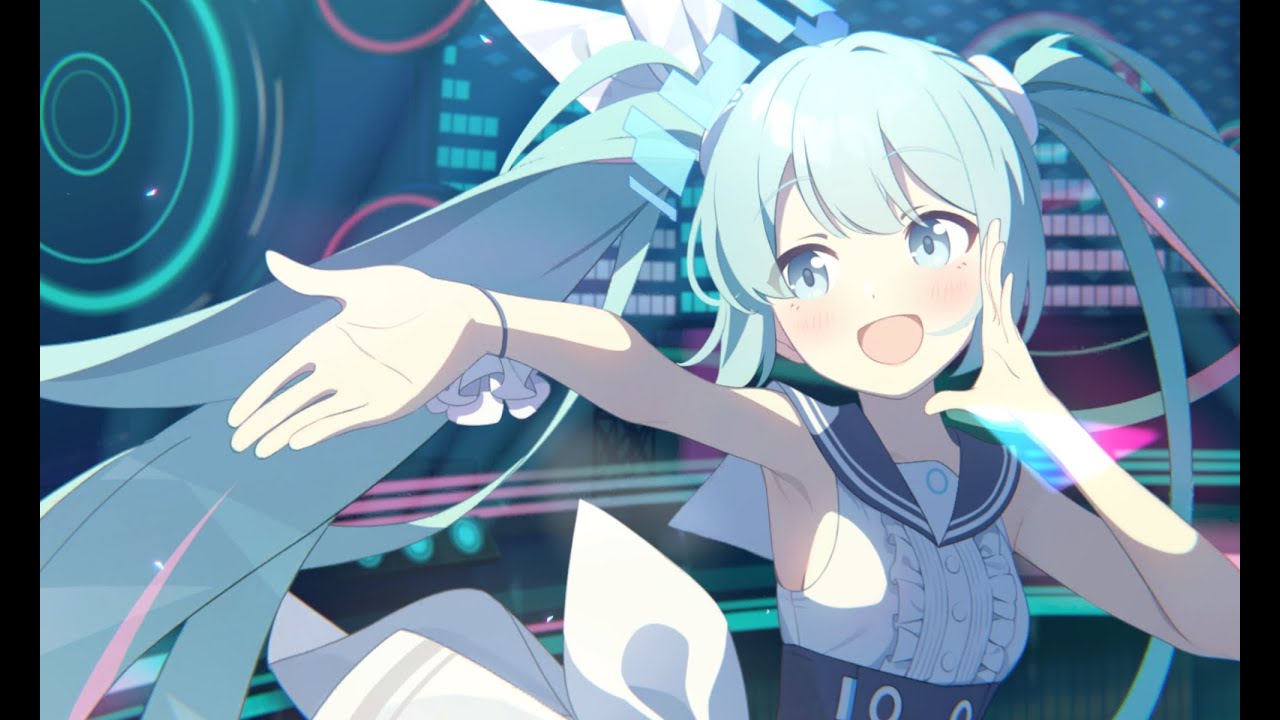 [Blue Archive] Miku Memorial Lobby (Live2D)