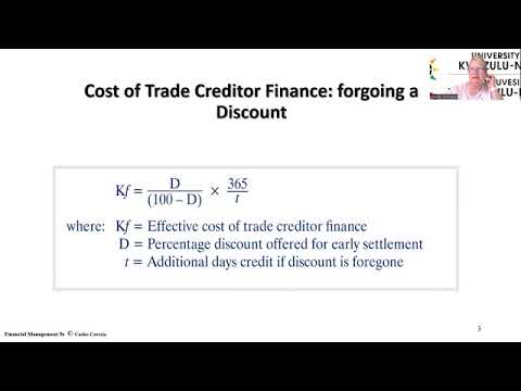 Topic 4 Ch 12 50 - 65 Short-term Financing