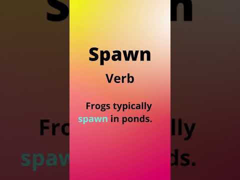 SAT Prep Vocabulary - Spawn Verb