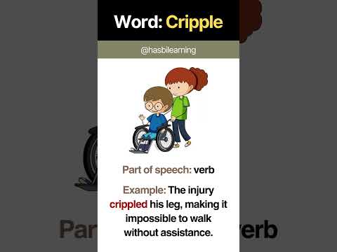 Word: Cripple