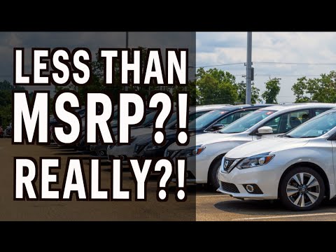 The Most Discounted New Cars Below MSRP