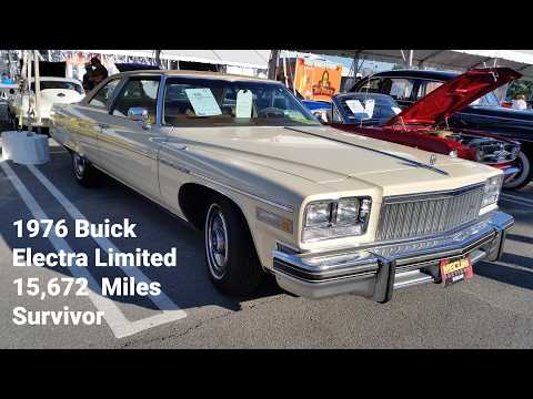 1976 Buick Electra Limited Coupe Survivor 15,672 Miles - Featured Car of the Day - 76 225 Bid $5,500