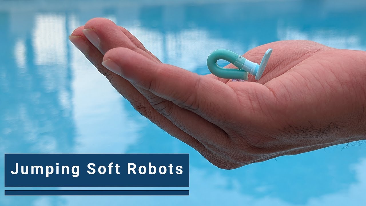 Črvi, vzmeti in mehki roboti: drobna bitja navdihujejo velikanske skoke ...