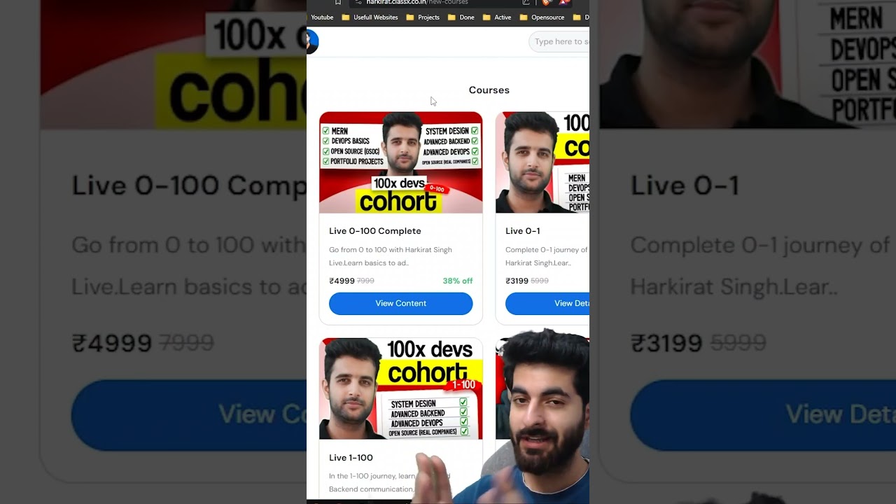 Did you join Harkirat’s Cohort 1 ? Share your experience in comment section.. #coding #programming