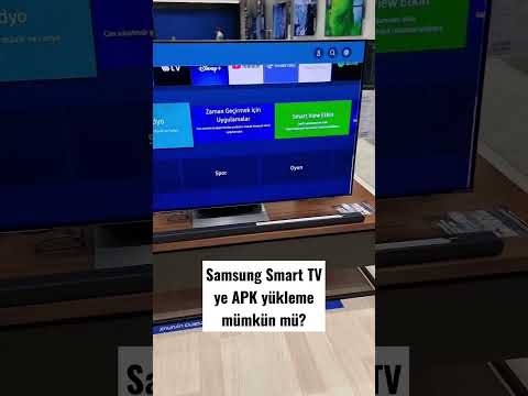 Samsung Smart TV ye APK yükleme mümkün mü? #shorts