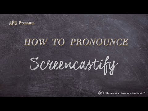How to Pronounce Screencastify (Real Life Examples!)