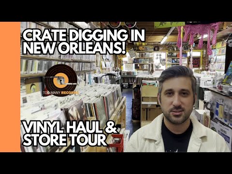 Digging For Records In New Orleans - Shop Tour & Vinyl Haul