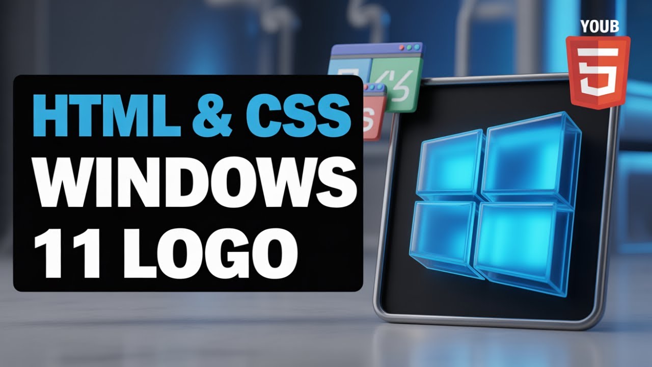 Microsoft Logo Coding Challenge | HTML & CSS in 5 Minutes!