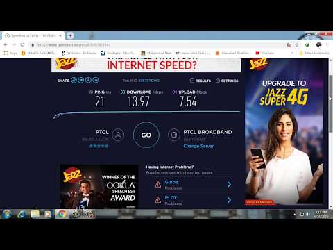 Internet speed test 15mbps