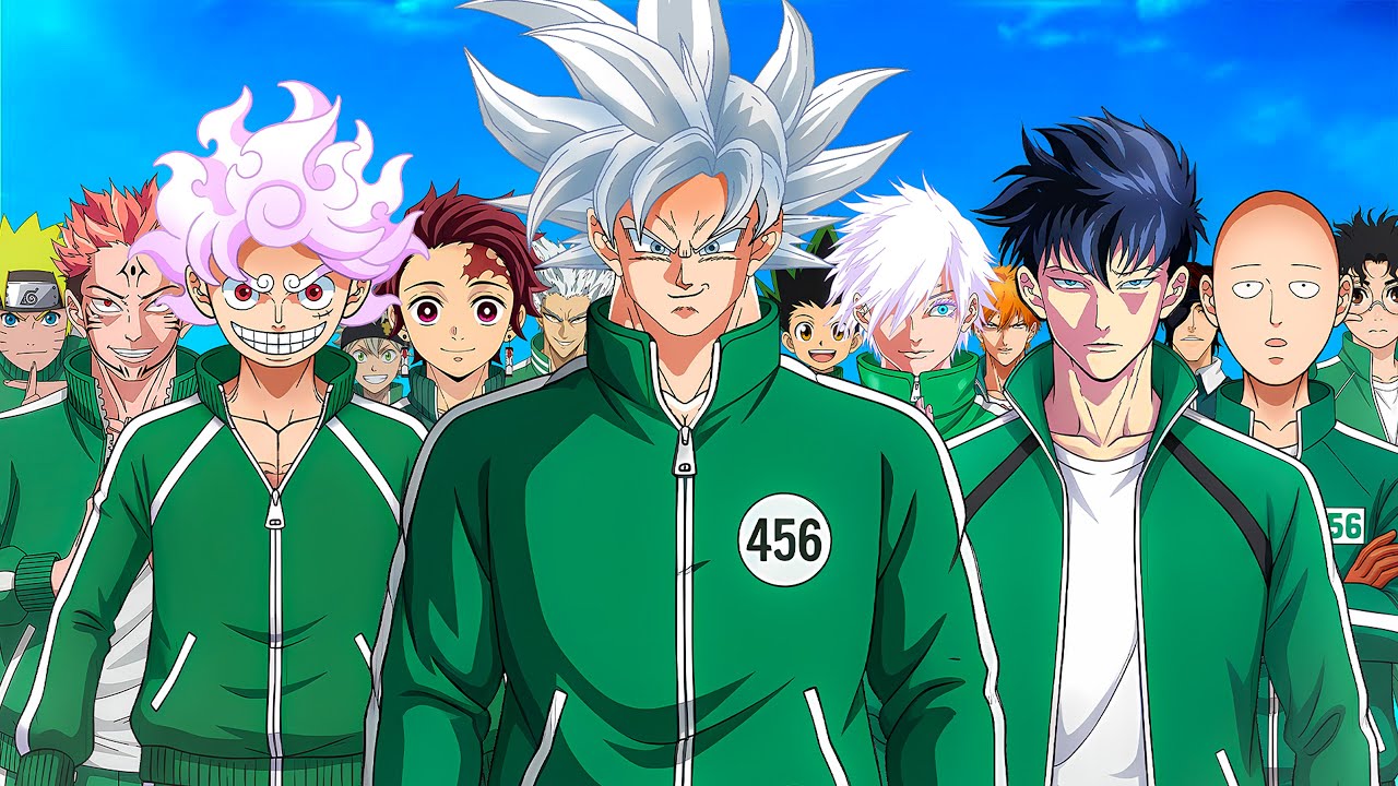 What if Anime Strongest Characters were in Squid Game?