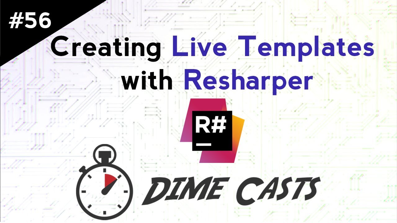 Creating Live Templates with Resharper