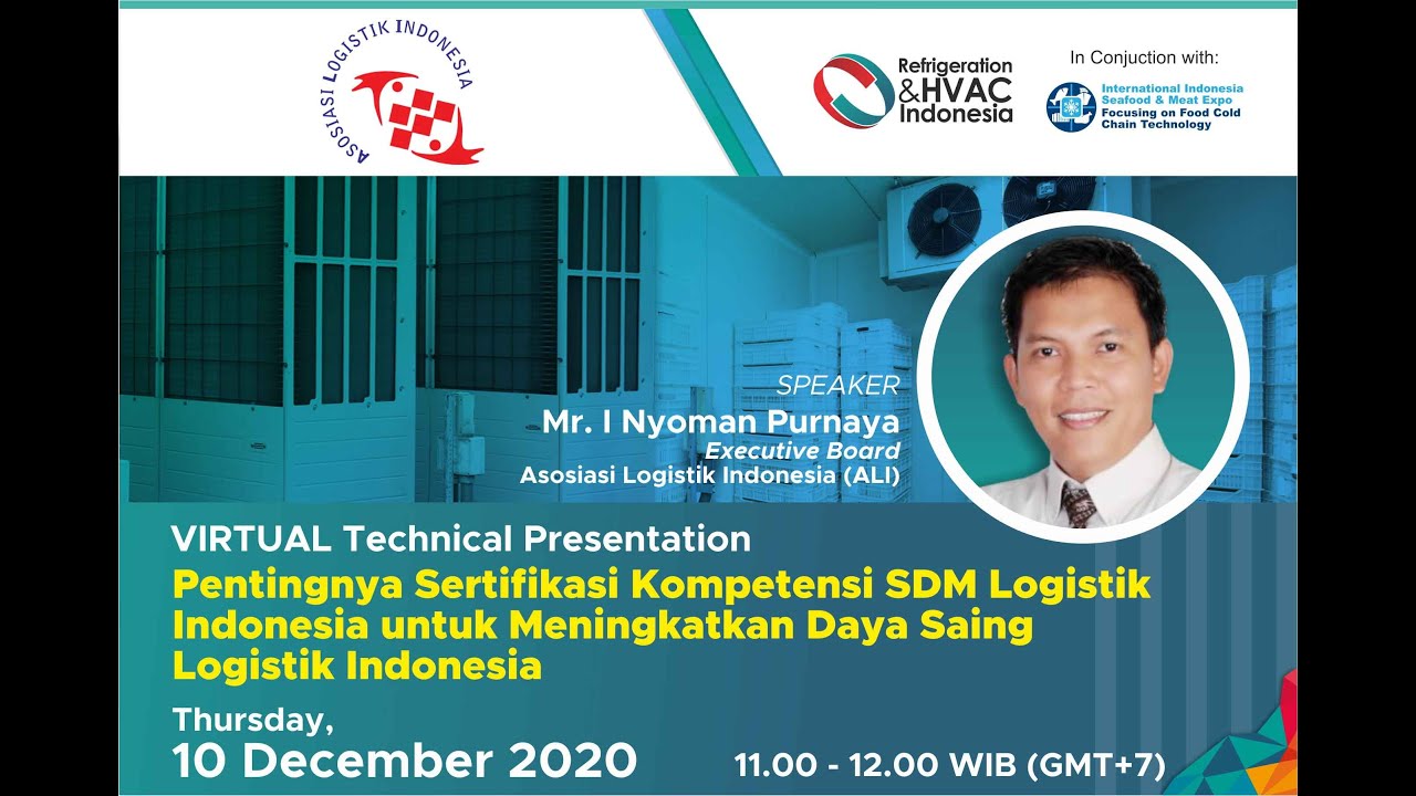 Technical Presentation by Asosiasi Logistik Indonesia (ALI)
