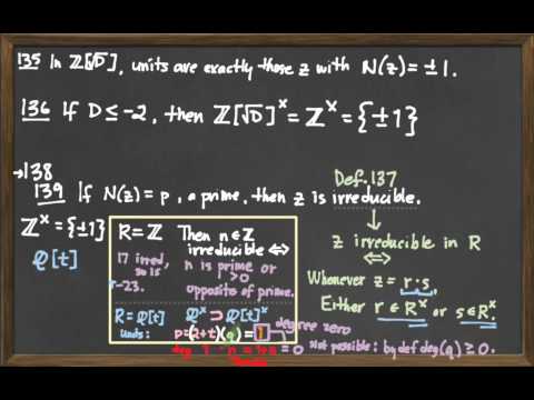 302.10a: Irreducibility