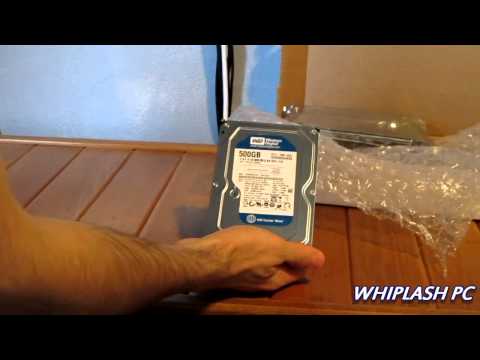 Unboxing : Western Digital Caviar Blue 500gb sata hard drive