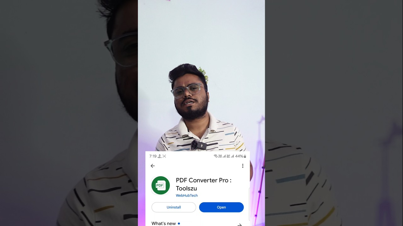 Free All In One PDF Converter App 2025 🎯🚀 #shorts #pdfconverter #toolszu